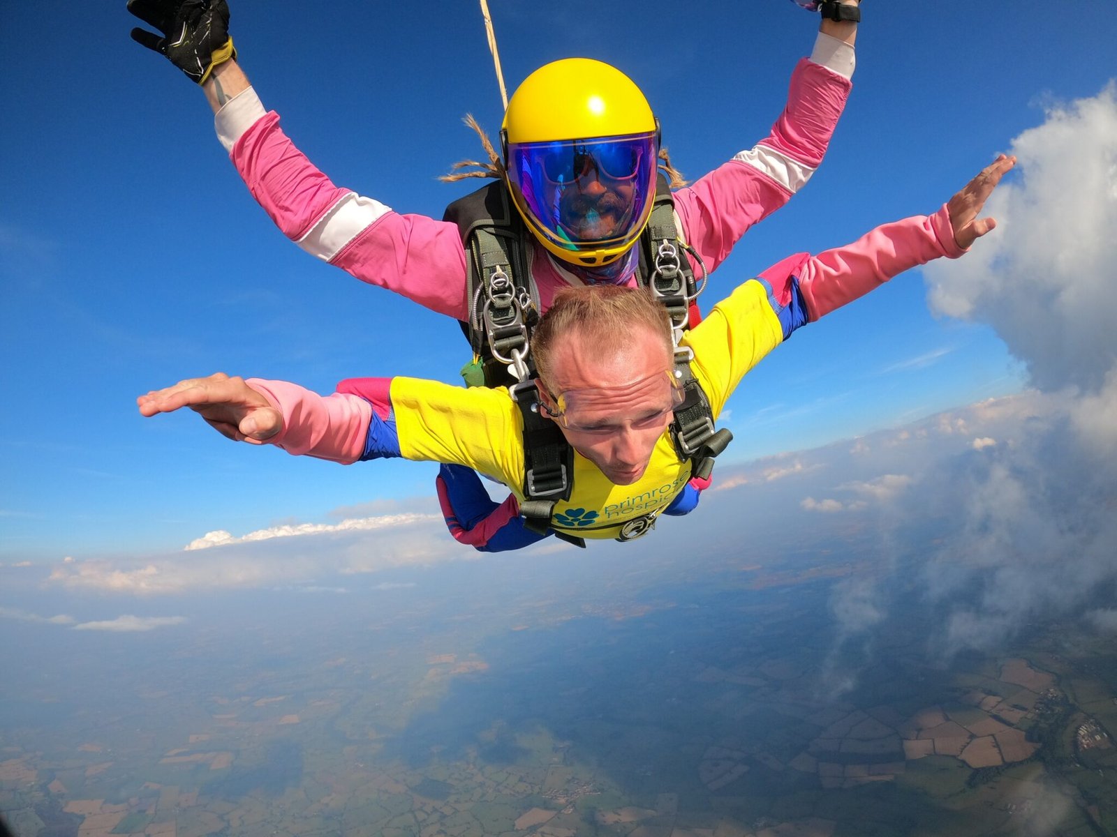 Skydive for Primrose Hospice - Skydive Tilstock Freefall Club